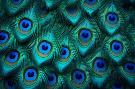 Peacock Feather Ai Premium Ai Generated Image