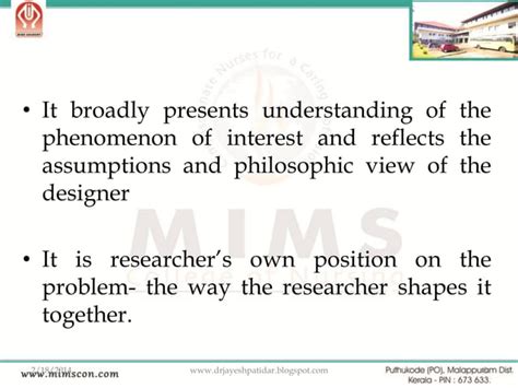 Ppt Developing A Conceptual Framework Ppt