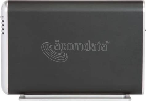 Acomdata Smbxxxu2fe Blk 3 5 Obsidian Black Usb And Firewire External Enclosure