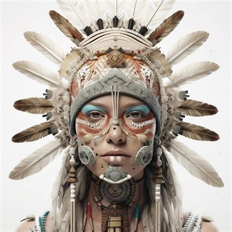 Premium Ai Image Apache Illustration