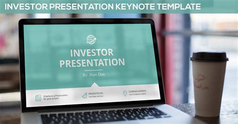 Шаблон Keynote инвестора Шаблоны презентаций Envato Elements