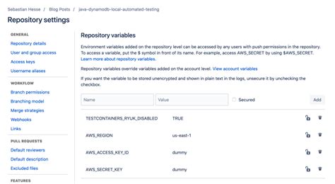 Using Dynamodb Local And Testcontainers In Java Within Bitbucket