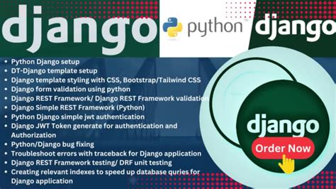 Be Your Python Django Full Stack Web Developer By Abubakkar32 Fiverr
