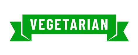 녹색 리본에 채식 문자입니다 유기 바이오 에코 기호 비건 고기 없음 채식주의 자 비폭력적이고 건강한 식단 음식 스티커 레이블 및 로고용 녹색 리본의 벡터 일러스트레이션 0