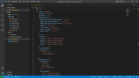 Creating A New React Project Dot Net Tutorials