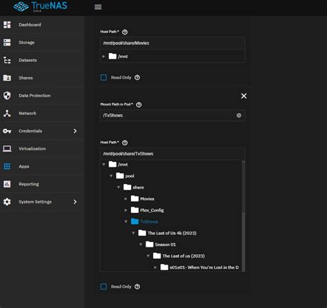 Reclaiming Plex Sever New Issue File Structure Truenas Community