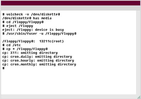 Mounting Unmounting Using Solaris