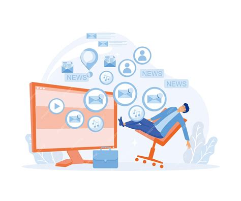 Premium Vector Input Overloading Information Overload Concept