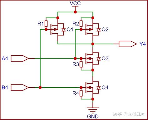 数字电路:用三极管搭建数字逻辑门电路 知乎 数字电路:用三极管搭建数字逻辑门电路 知乎