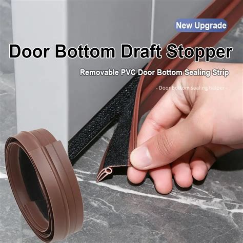 홈 도어 하단 씰링 스트립 방풍 먼지 차단기 날씨 스트리핑 도어 드래프트 스톱퍼 소음 감소 씰링 스트립 2022new Aliexpress