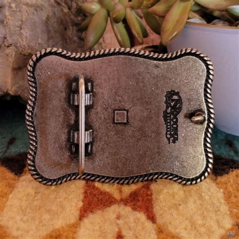 Belt Buckle Aged American Flag By Nocona 37040 Thebrandingirontombstone