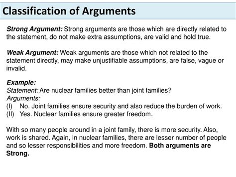 PPT Tips On Cracking Reasoning Questions On Statements And Arguments PowerPoint Presentation