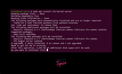 What Is NFS In Linux Scaler Topics