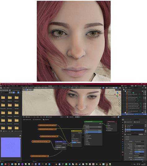 problem with mesh shading while cycles render materials and textures