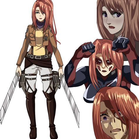 Yui Tachibana Attack On Titan Oc By Erismurasaki On Deviantart