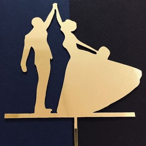 خرید و قیمت تاپر کیک نامزدی استایل طلایی سایز بزرگ کد M07 بسته20 تایی از غرفه فاکس لیزر باسلام