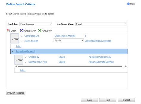 delete desktop flow run history data power automate microsoft learn