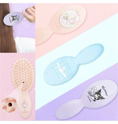 산리오 미니 쿠션브러시 헤어스타일 머리빗 뷰티 미용 티몬