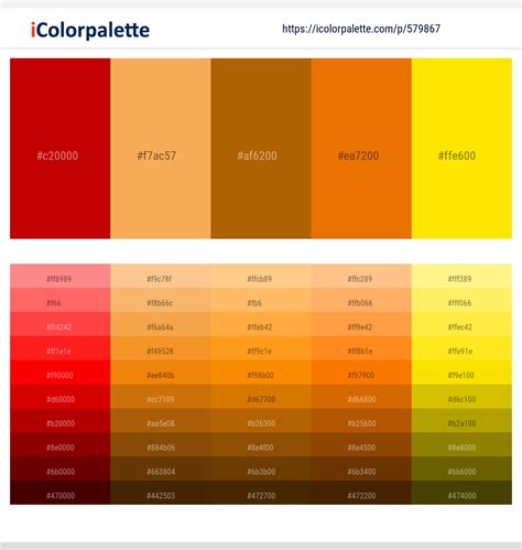 6290 Latest Color Schemes With Red Color Tone Combinations 2024