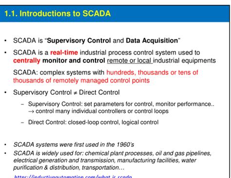 scada functions and components