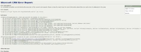 dynamics crm troubleshooting errors with customizations or using advanced find armanino