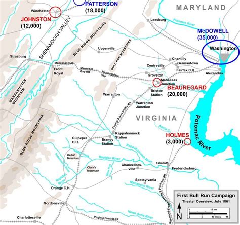 First Battle Of Manassas Bull Run Encyclopedia Virginia