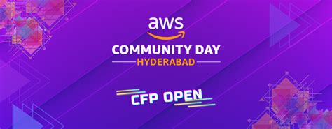 Acd Speaker Cfp Aws User Group Community Hyderabad