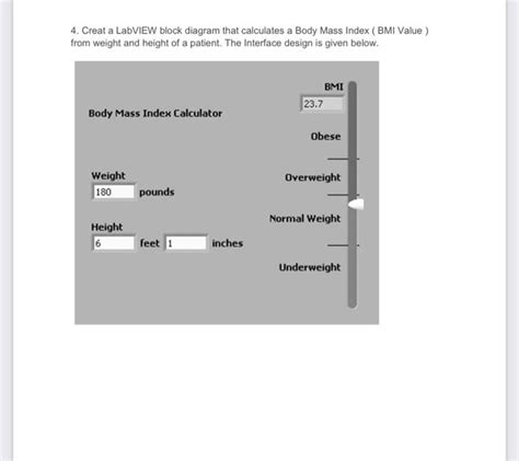 solved 4 creat a labview block diagram that calculates a