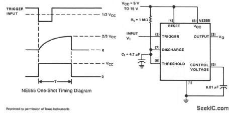 ONE SHOT TIMER Basic Circuit Circuit Diagram SeekIC Com
