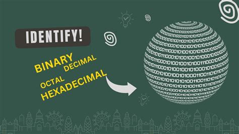 Learn ICT With Fun ICT CLASS 2 Identify Binary Decimal Octal Hexadecimal YouTube