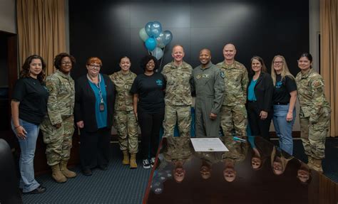 Travis Afb Leaders Sign Sexual Assault Awareness And Prevention Month