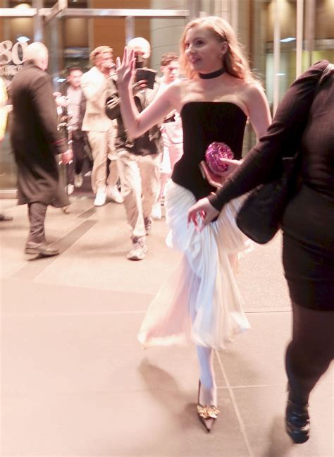 Bebe Wood Arrives At Mean Girls Premiere At Amc Lincoln Square In New
