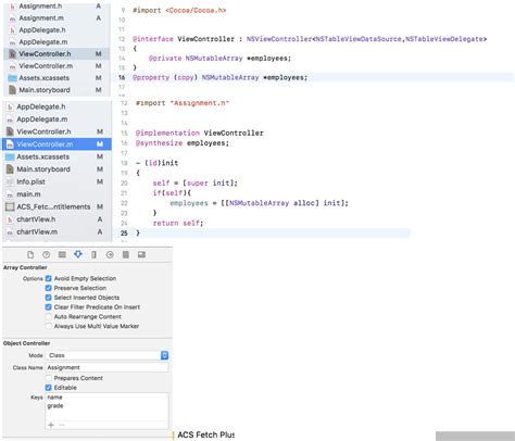 Macos NSTableView Biding With NSArrayController Not Work For