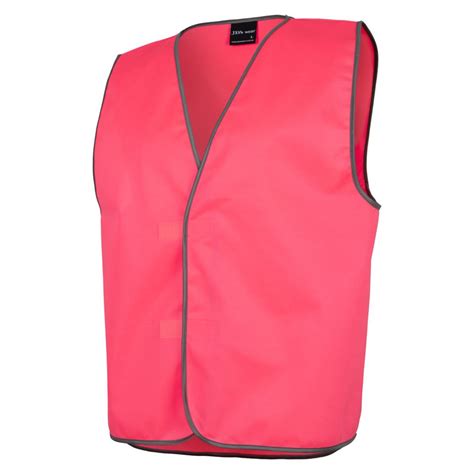 Hi Vis Pink Safety Vests 6hvsvp