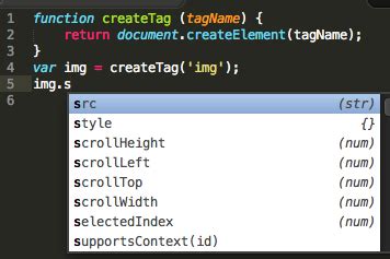 Javascript Getting Full JS Autocompletion Under Sublime Text Stack