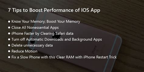 7 Tips To Boost Performance Of Ios App Etatvasoft
