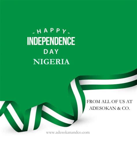 Adesokan And Co On Linkedin Nigeria Nigeria Nigerianlaw Independenceday