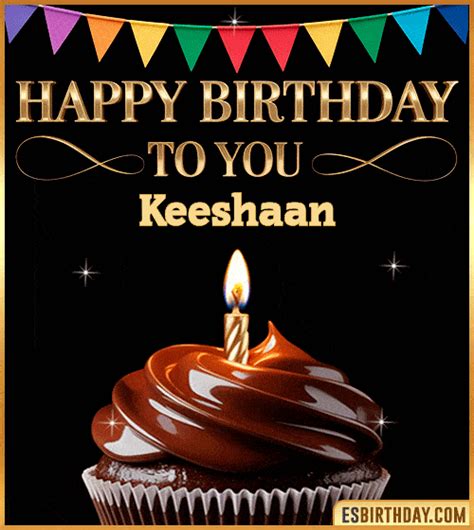 Happy Birthday Keeshaan  🎂 Animated Images Wishes And Music 【27 S】