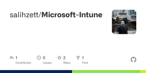 GitHub Salihzett Microsoft Intune