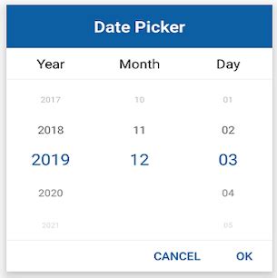 Xamarin Date Picker Xamarin Forms Date Picker Syncfusion