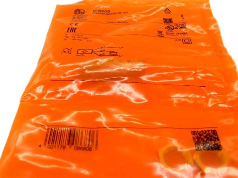 New Ifm Ifb3007 Bpkg Us 104 Ifs205 Inductive Sensor