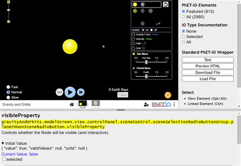 Hiding Scenes Leaves A Noticeable Gap · Issue 456 · Phetsimsgravity And Orbits · Github