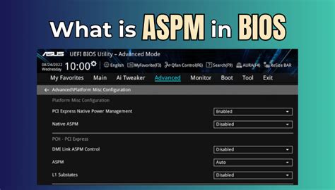 What Is Aspm In Bios And How To Use It 3 Minutes Read