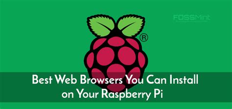 Raspberry Pi Browser Install