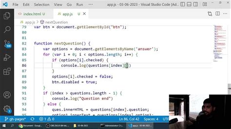 Smit Batch 9 Javascript Class 23 Part 1 Youtube