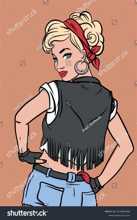 Illustration Pin Girl Stock Vector Royalty Free 2276843689 Shutterstock