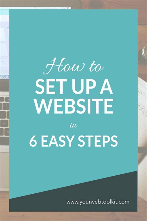 how to set up a website in 6 easy steps your web toolkit