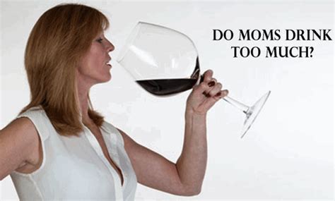Mom Drinking Wine 