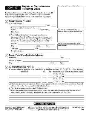 Domestic Violence Restraining Order Forms Dochub