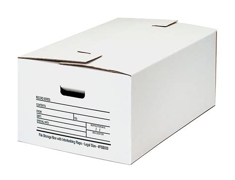 Interlocking Flap File Storage Boxes Portable Interlocking File Storage Boxes Trinity